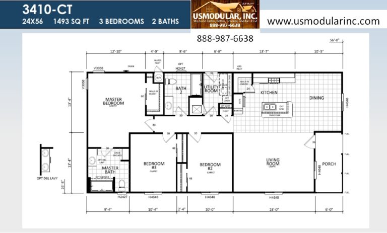 Pre Designed Floor Plans | USModular Inc. | Modular Home Builders