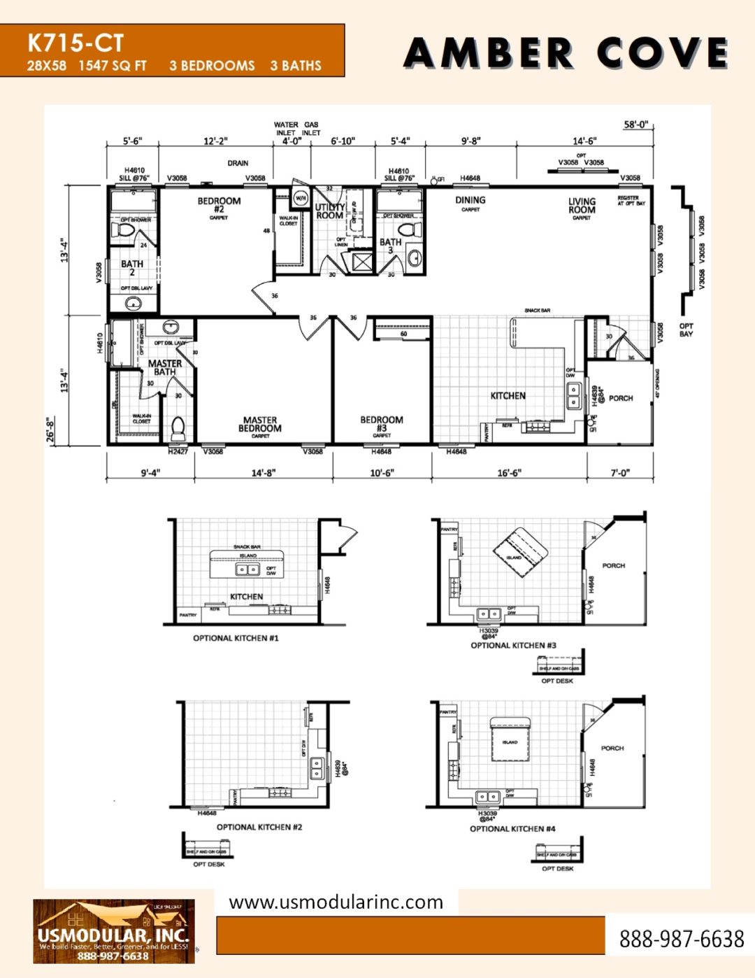 Pre Designed Floor Plans | USModular Inc. | Modular Home Builders