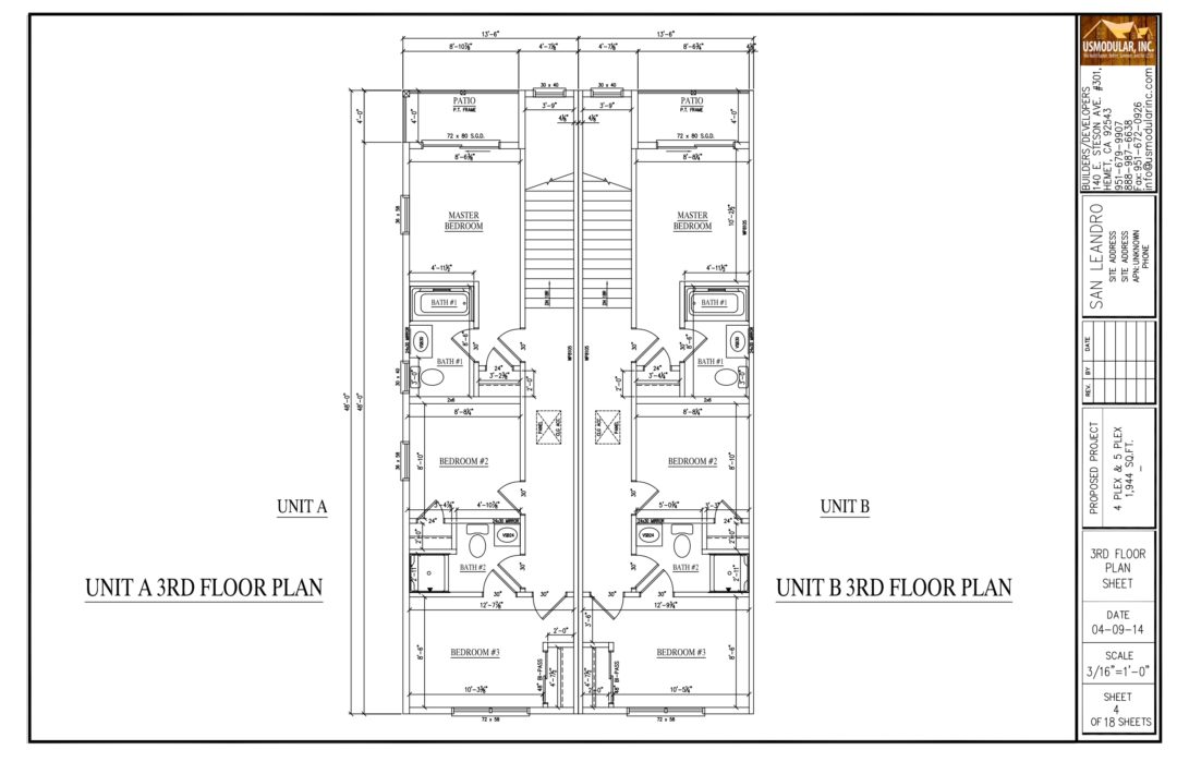 San Francisco Bay Area Multi-Family Modular Project