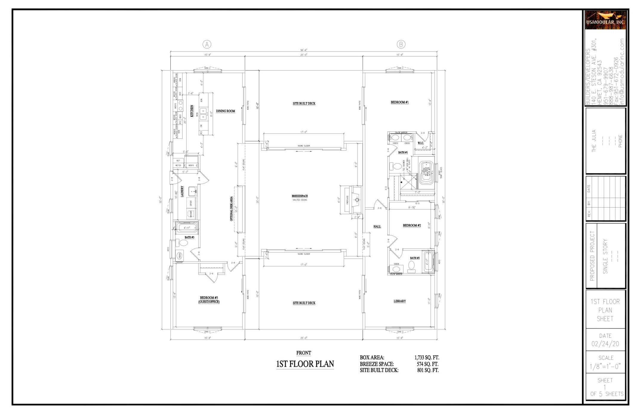Modular Floor Plans | US Modular Inc California Builders
